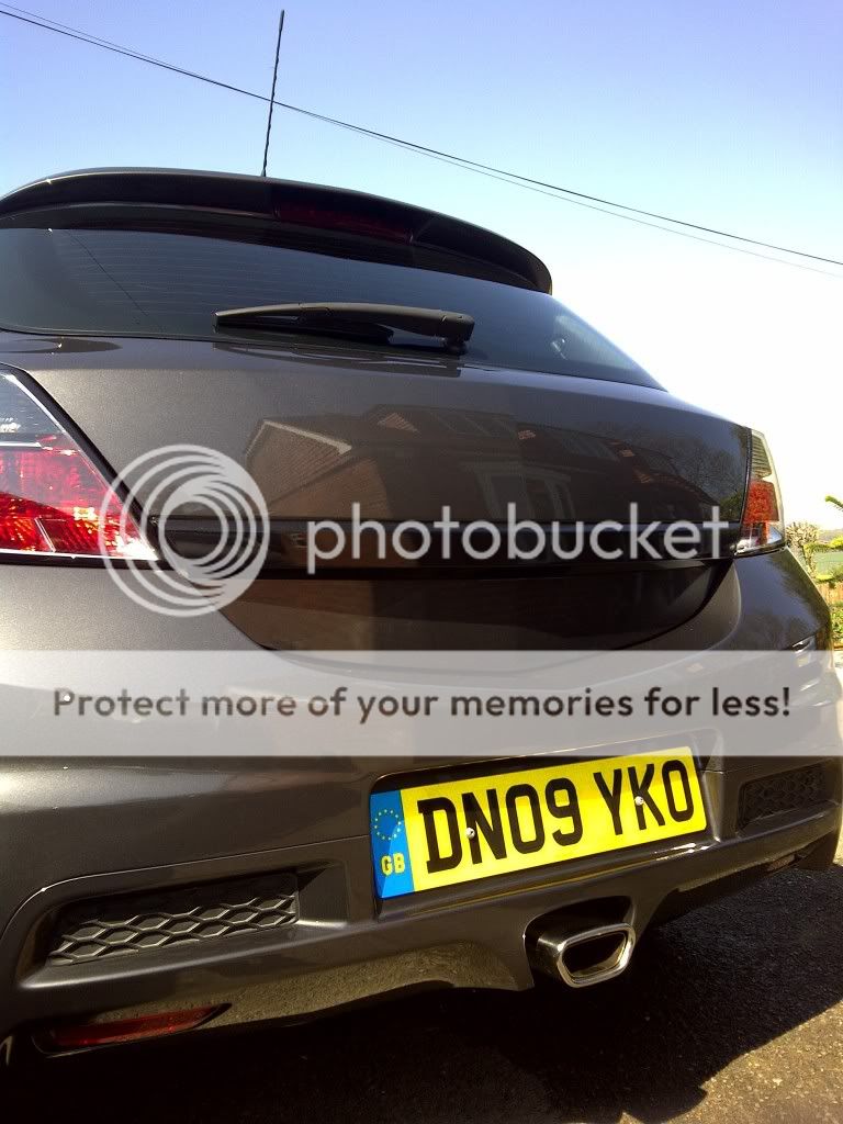 Astra vxr rear bumper diffuser and backbox | Astra Owners Network